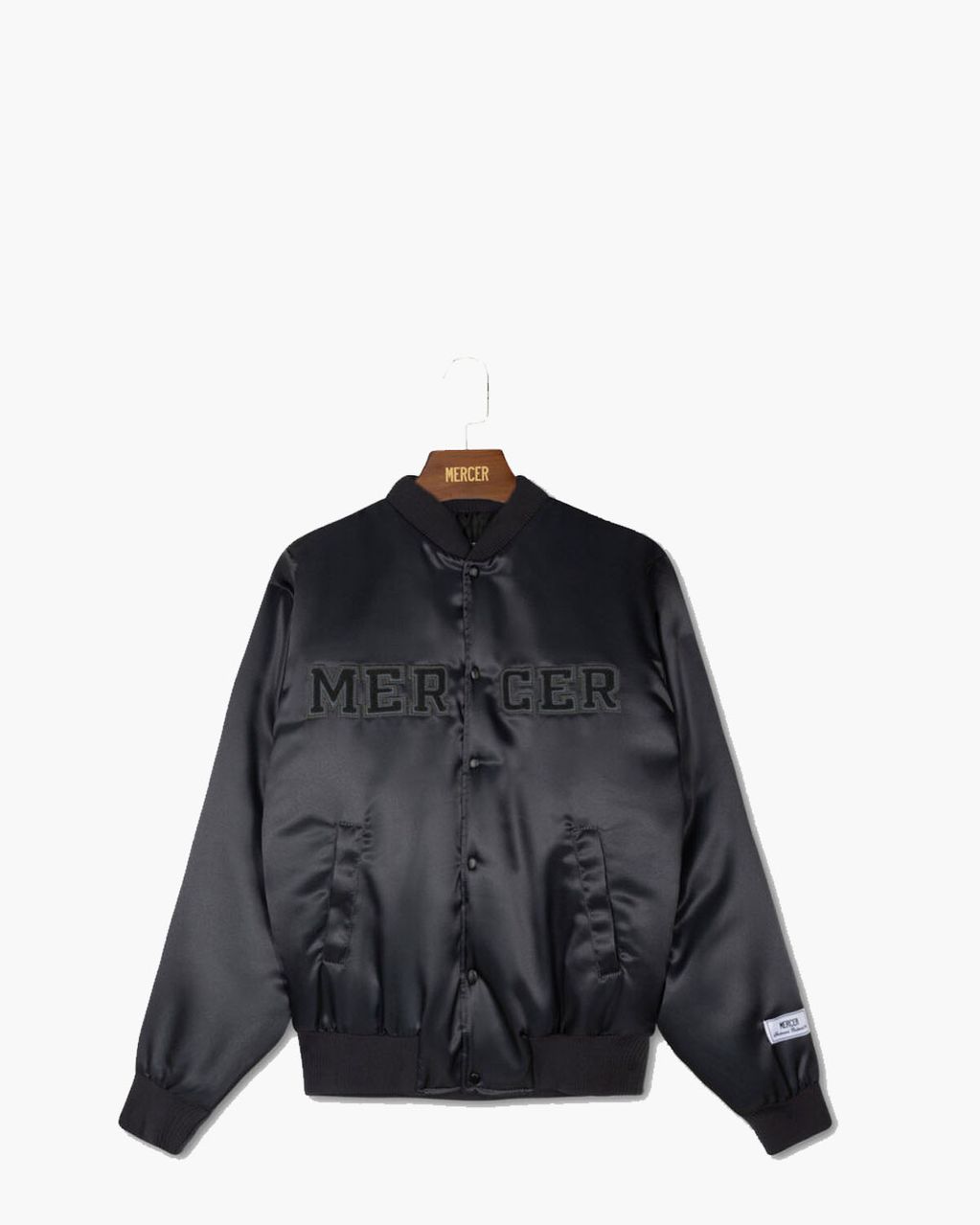 Mercer Amsterdam The Varsity Donkergrijs Jack - Van Arendonk