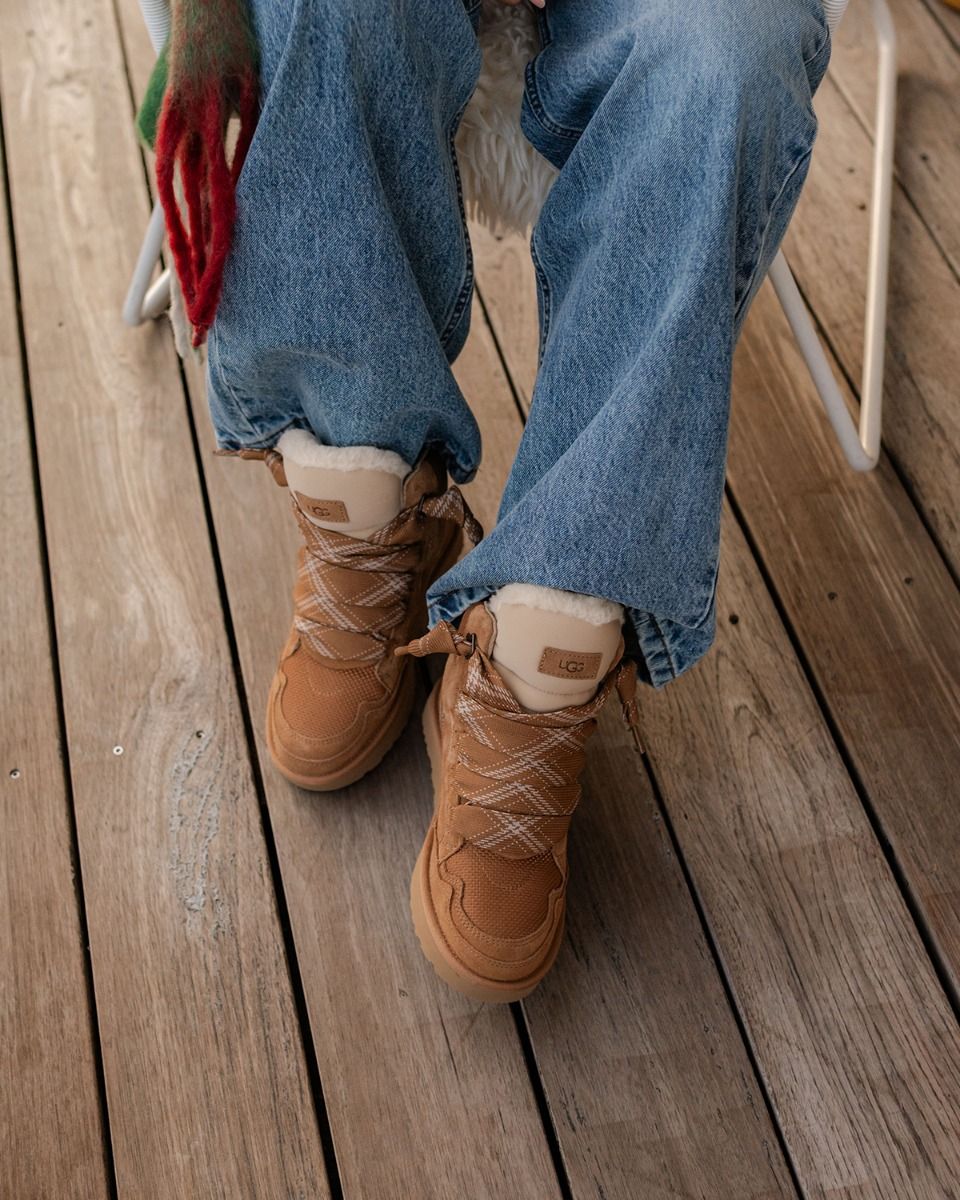 Ugg Highmel Sneaker Chestnut Damessneakers - Van Arendonk.nl