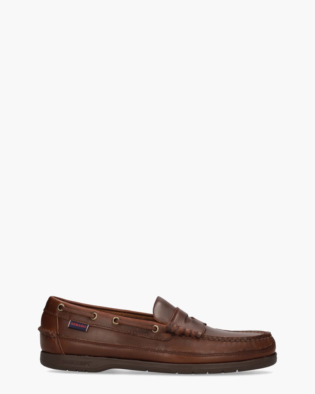 Sebago Sloop M Donkerbruin Herenloafers - Van Arendonk.nl