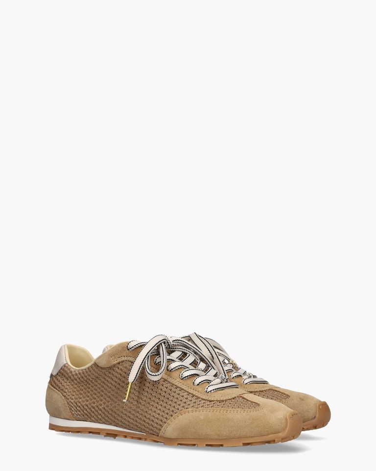 Nubikk Billy Lou Bruin Damessneakers - Van Arendonk.nl